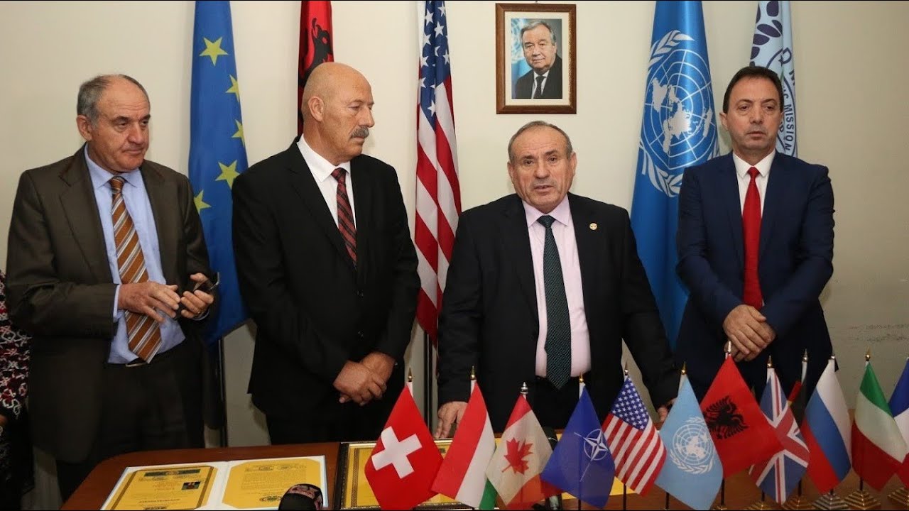 Commander Vlora – Leonard Beqiri, Alush Shala, Dr. Shefki Hysa and ...