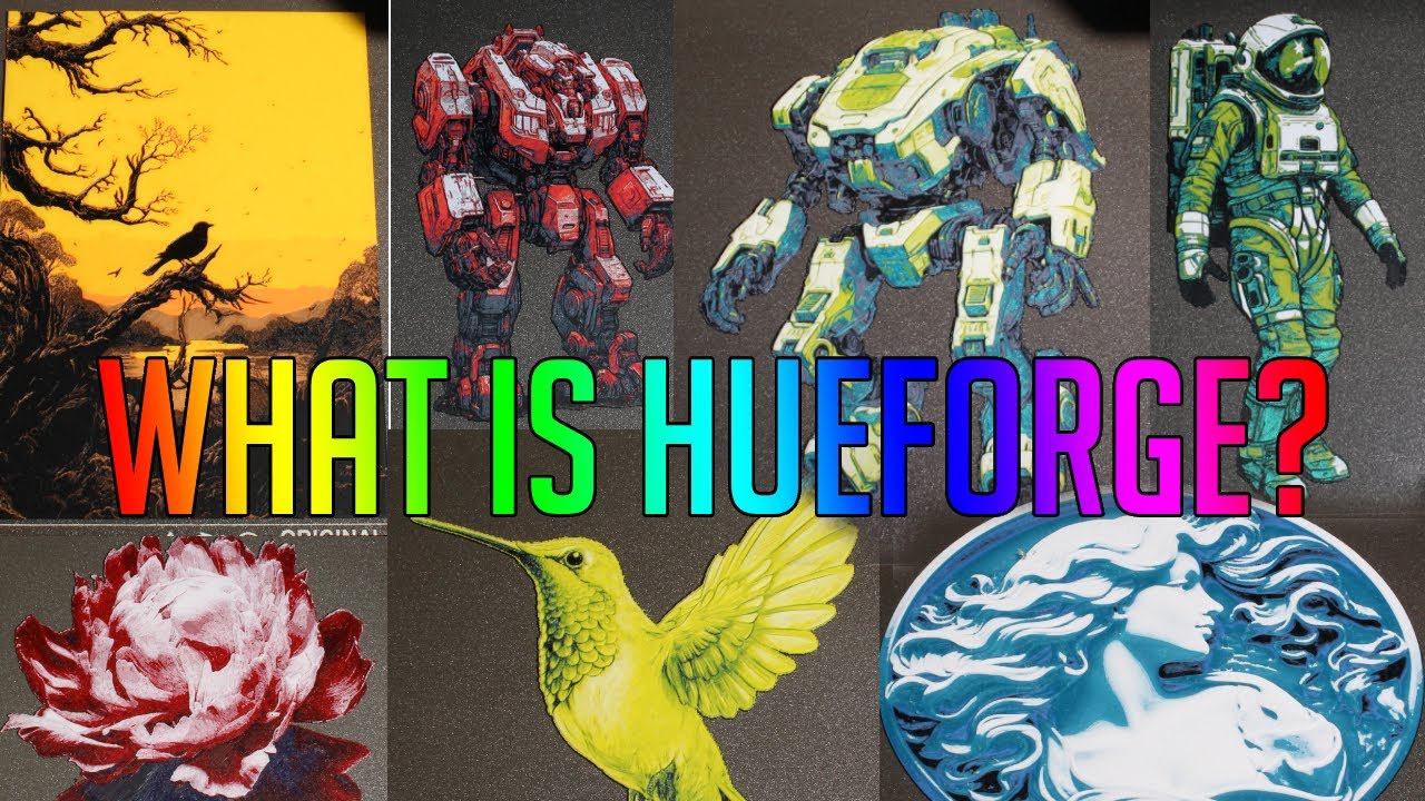 What is Hueforge? Playing around and seeing what its all about. First ...