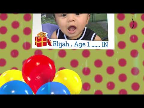 BabyFirst BDay - October BDay - 34 - Caylee & Brayden, Elijah, Zeneyda ...