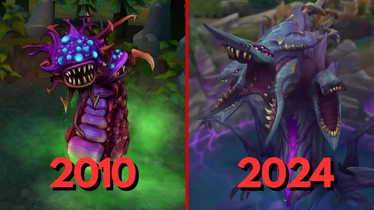Evolution of League of Legends 2010-2024 - YouTube