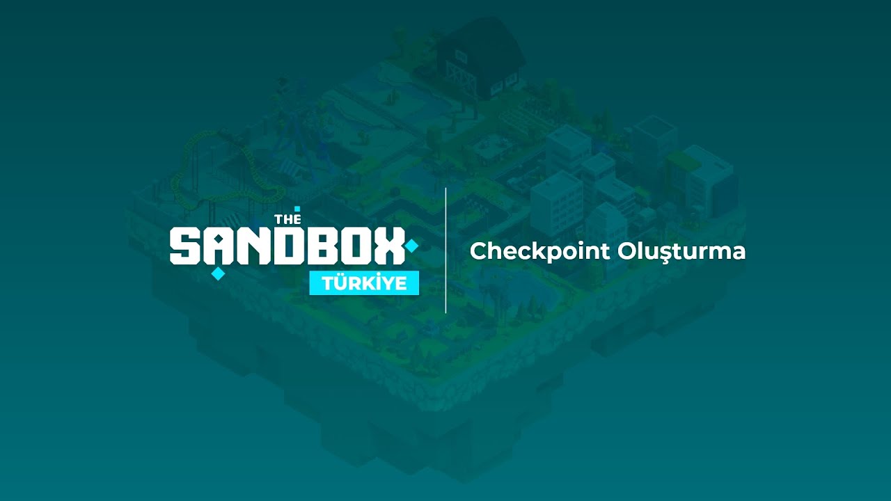 The Sandbox Game Maker| 16- Checkpoint Oluşturma - YouTube