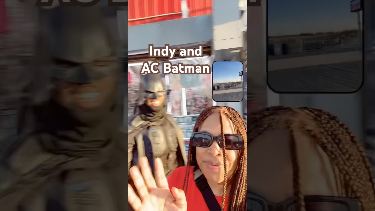 Indy 💙 Atlantic City and AC Batman #indyatlanticcity #acbatman - YouTube
