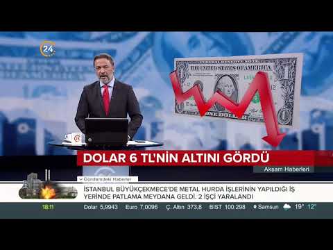 Dolar 6 liranın altına indi