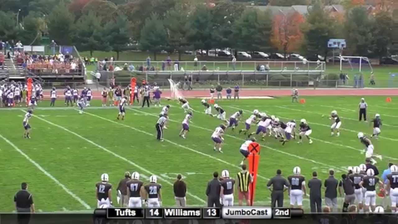 Highlights from 2014 Tufts Football's 27-20 Win Over Williams - YouTube