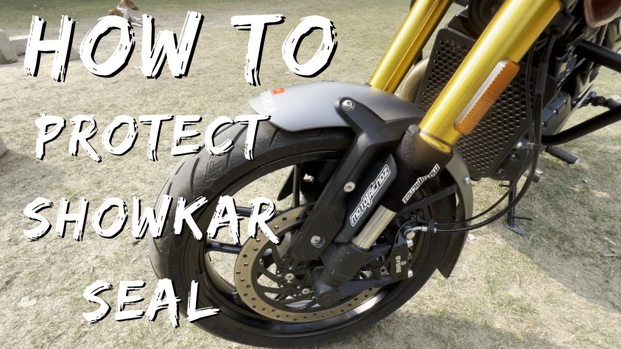 Triumph speed 400 Fork Seal Protection || MotoTrendZ - YouTube