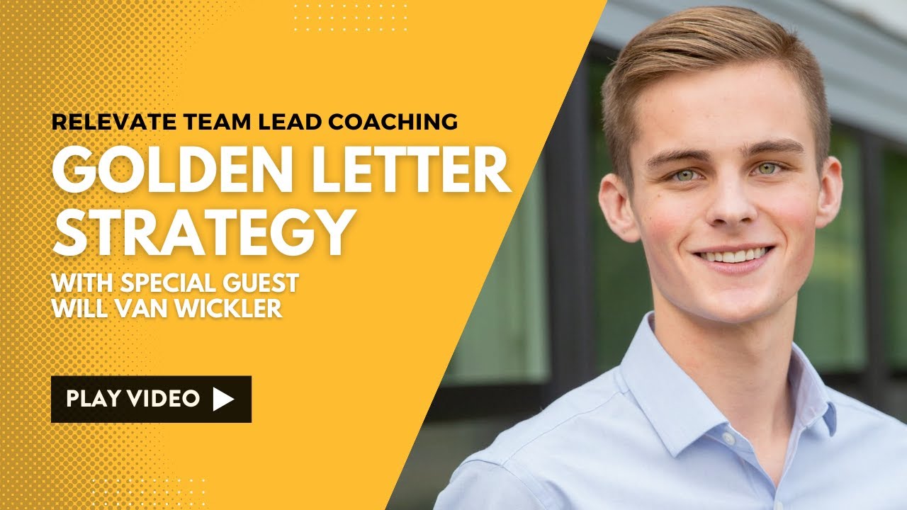 Golden Letter Strategy with Will Van Wickler - YouTube