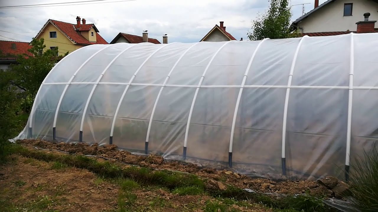 Kako napraviti plastenik? - YouTube