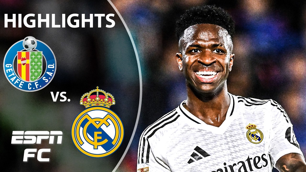 Getafe vs. Real Madrid | LALIGA Highlights | ESPN FC - YouTube