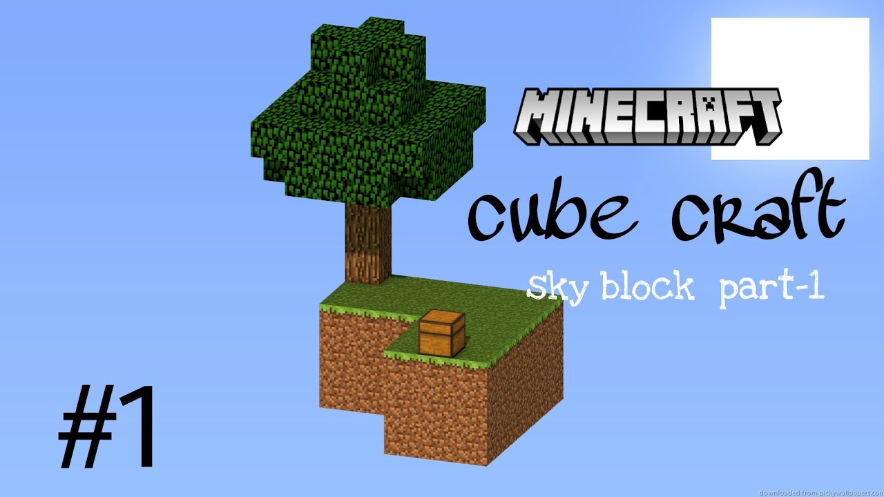 playing minecraft skyblock cubecraft |Block gamerz 666YT | - YouTube