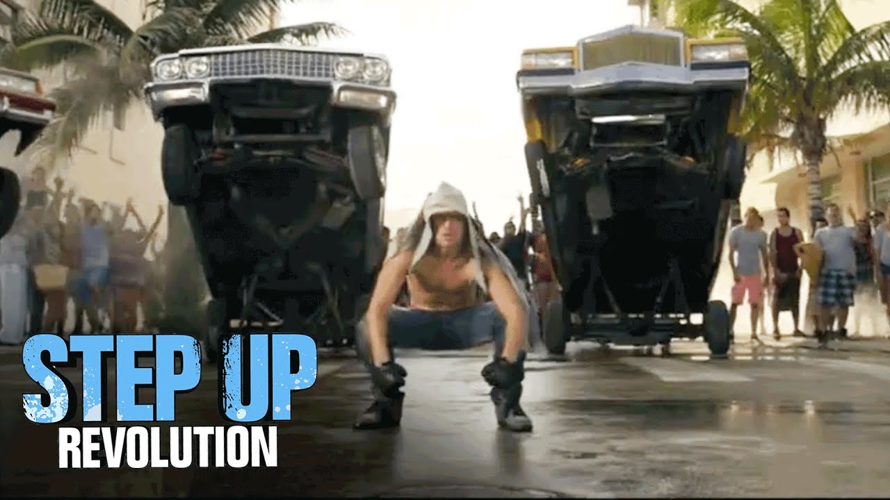 'The Mob Take Over Ocean Drive' Scene | Step Up Revolution - YouTube