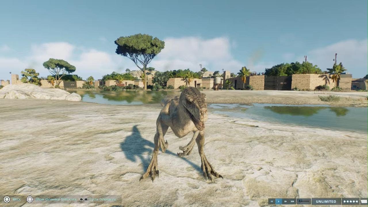 Jurassic World Evolution 2: Atrociraptor pack vs Lystrosaurus herd ...