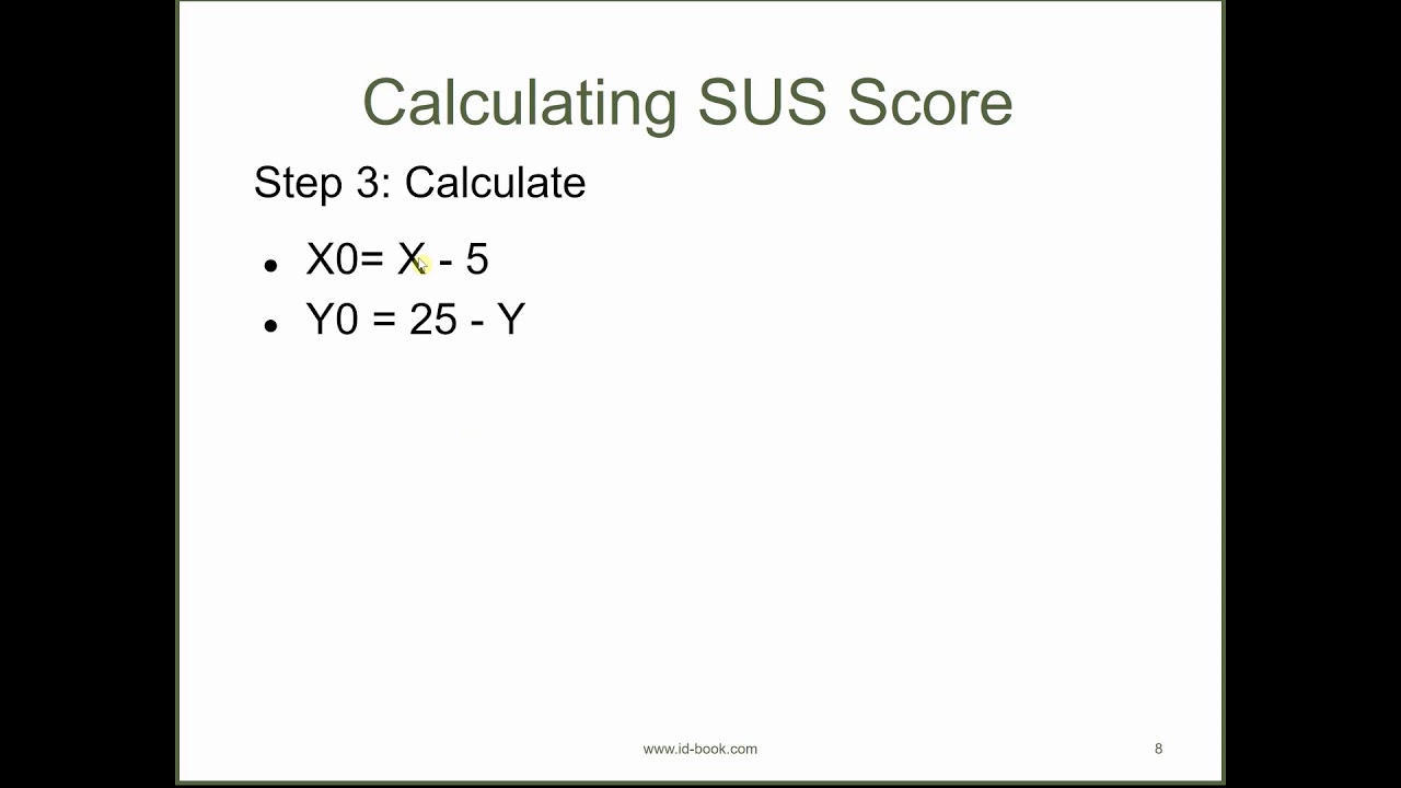 System Usability Scale (SUS) - Part 1 - YouTube