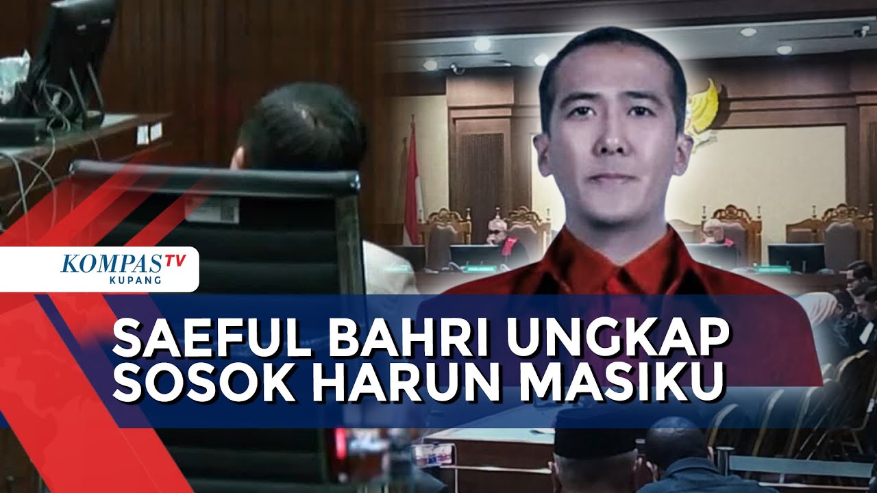 Eks Anggota PDI P Saeful Bahri Ungkap Sosok Harun Masiku saat Bersaksi ...