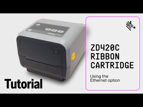 Zebra ZD420C How To: Install and Use the Ethernet Option - YouTube