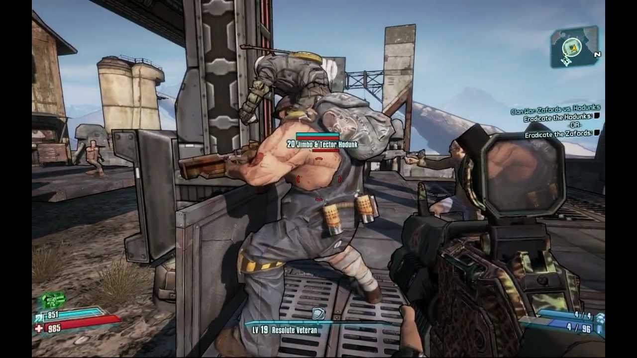 Borderlands 2 - Clan Wars with final battle - YouTube