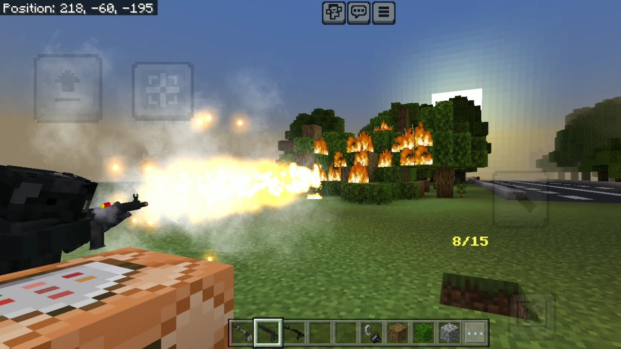 Riveter "Dragon Breath" Shotgun Shell Testing For Minecraft BE 1.20 ...