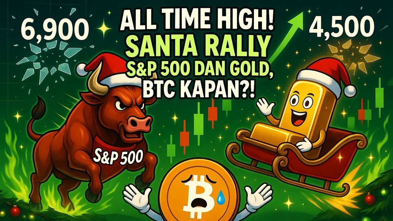 BTC - S&P 500 Tembus 6.900. Gold Tembus 4.500, BTC Kapan?! | ETH SUI ...