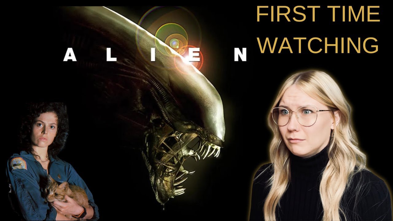 A Woman and Her Cat ♡ Alien (1979) Movie Reaction - YouTube