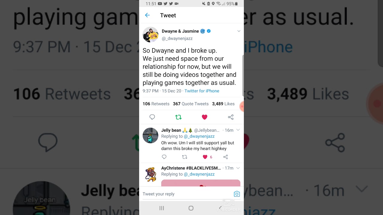 Dwayne N Jazz Broke Up!!! What Happened! - YouTube