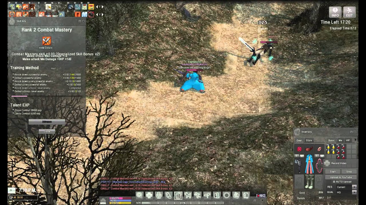Mabinogi: R1 Combat GET - YouTube