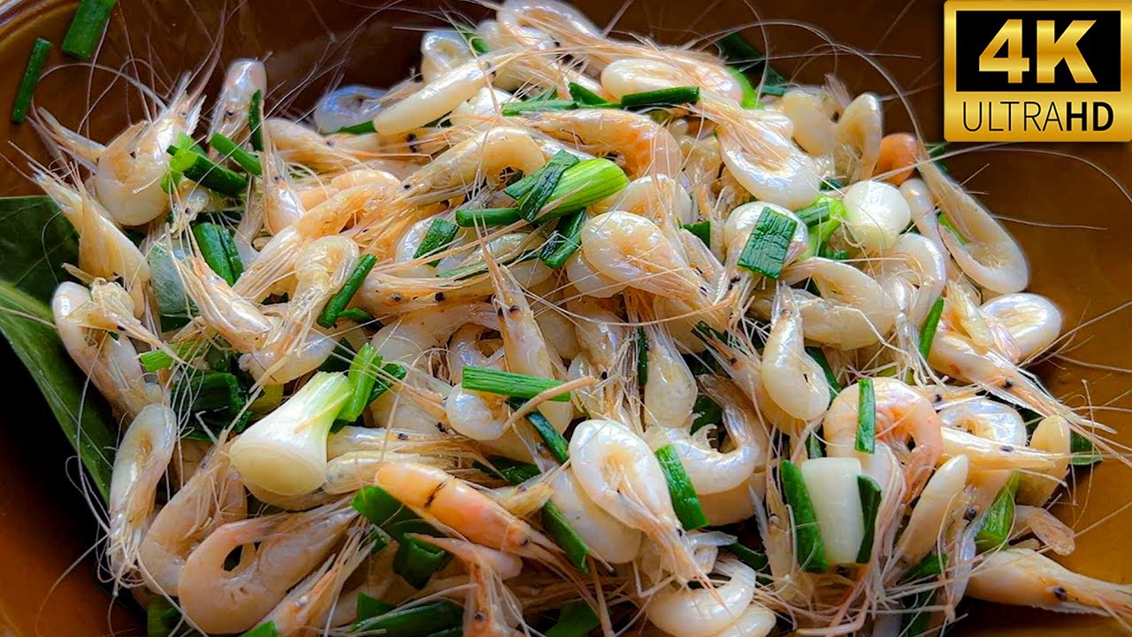 Easy Cooking River Shrimp Recipe | Asian Food @foodatasty - YouTube