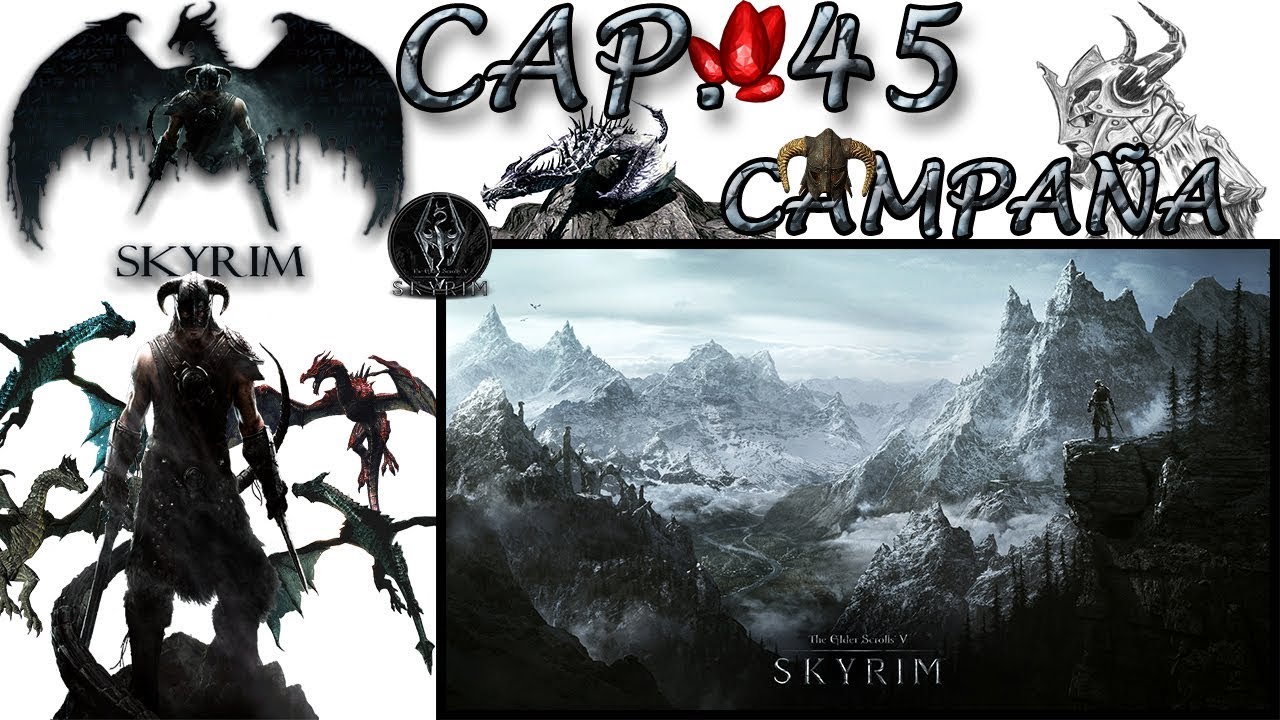 The Elder Scroll V: Skyrim | Cap 45 | Gameplay Español | Campaña - YouTube