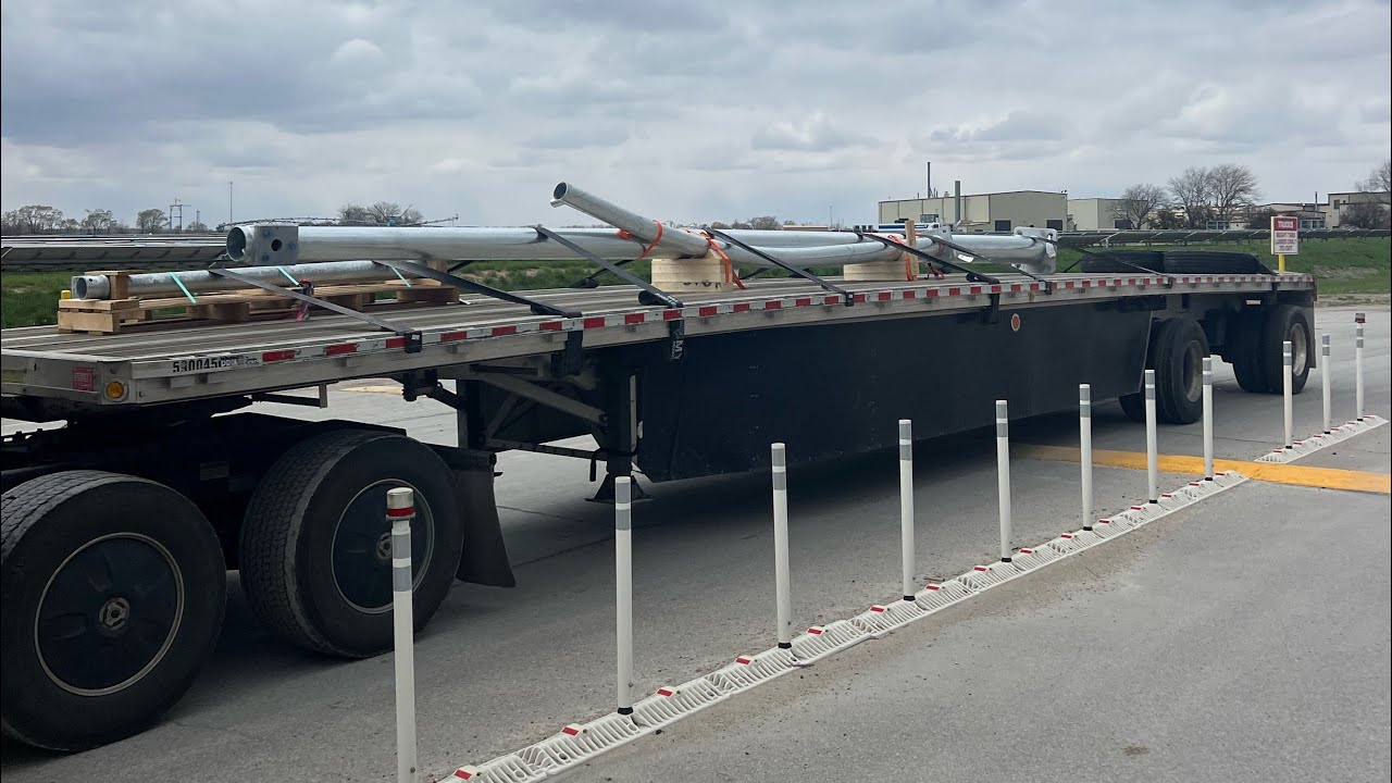 Prime Inc flatbed trucking # 81. 4 loads in one week . Finally made it ...