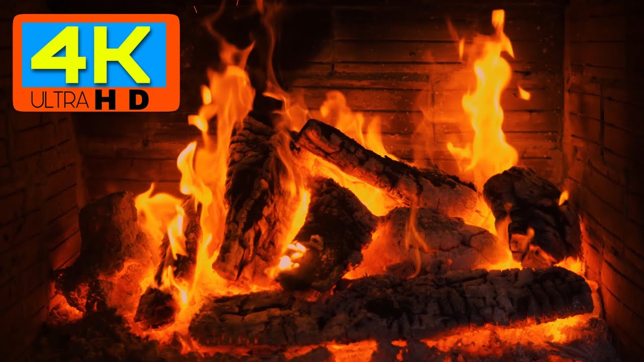 Fireplace 4K ULTRA HD 2022 🔥🔥 With Crackling Fire Sounds🔥🔥 - YouTube