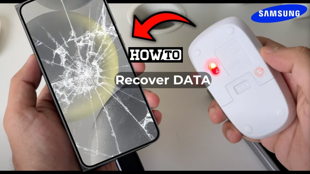 How to recover data from a Samsung phone with a broken screen? (Touch ...