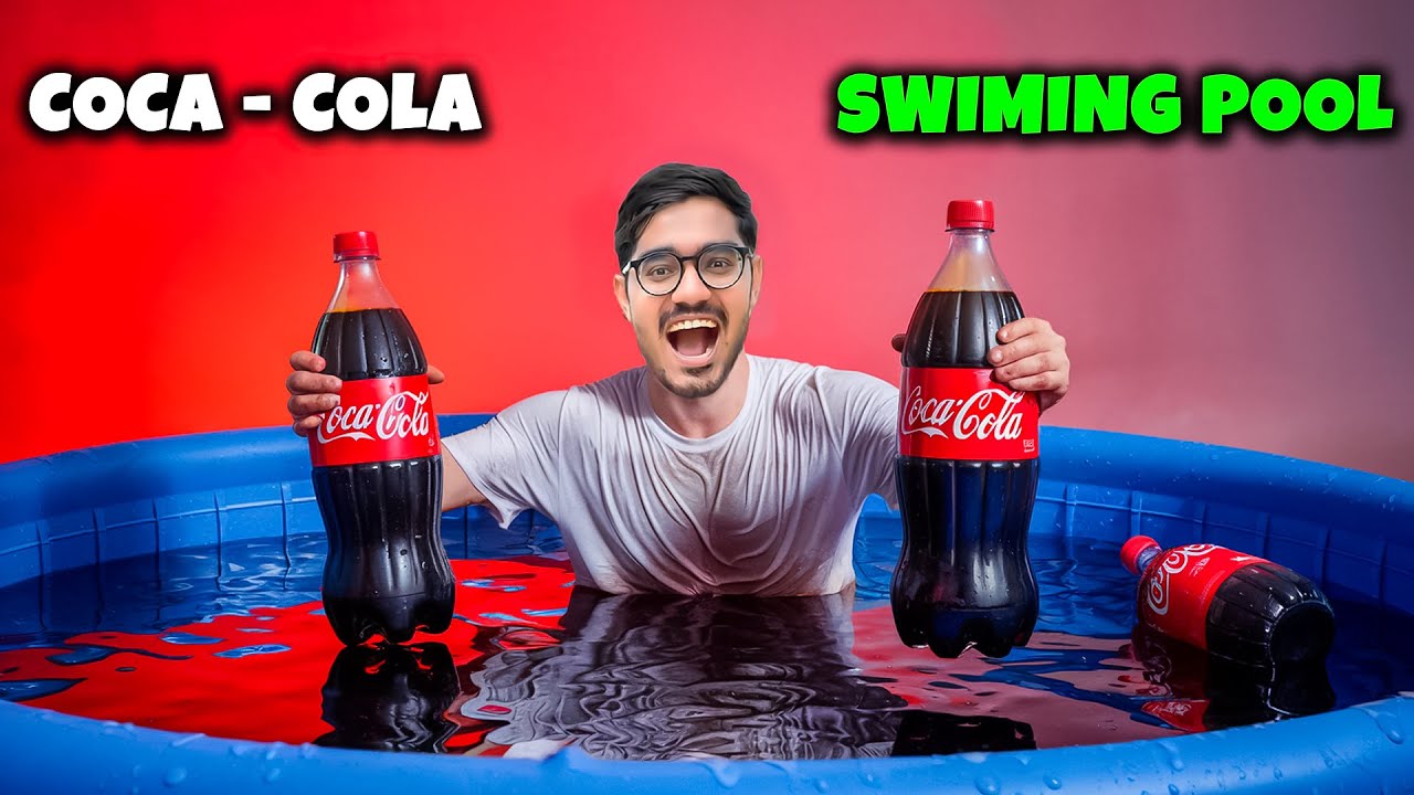 We Made Biggest Coca-Cola Swimming Pool😱 | क्या कोका कोला में नहाके मैं ...