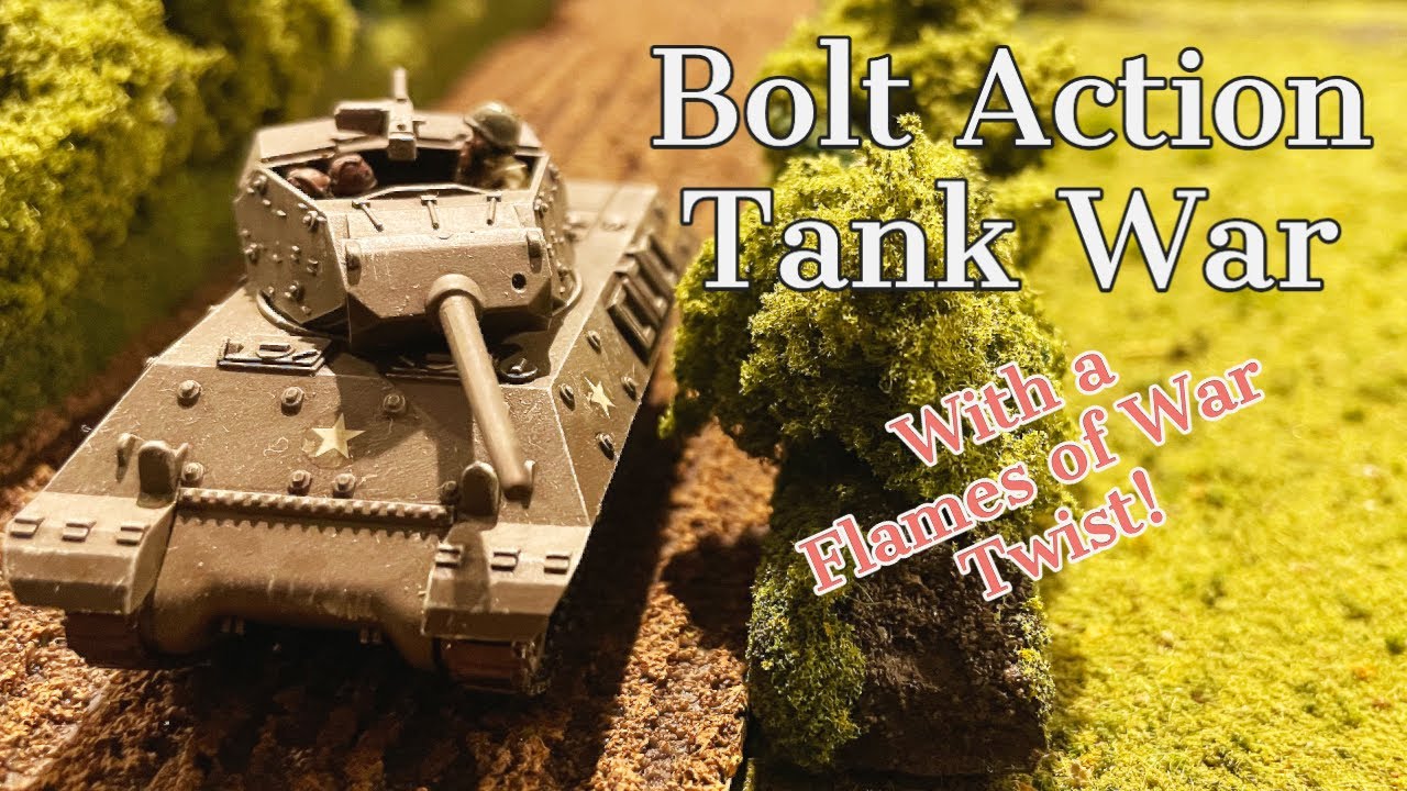 Bolt Action Battle Report | Tank War with Flames of War Miniatures ...