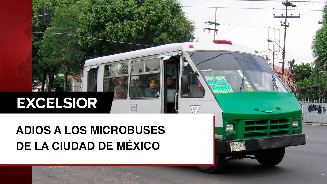Adiós a los micros en CDMX; tienen sus días contados - YouTube