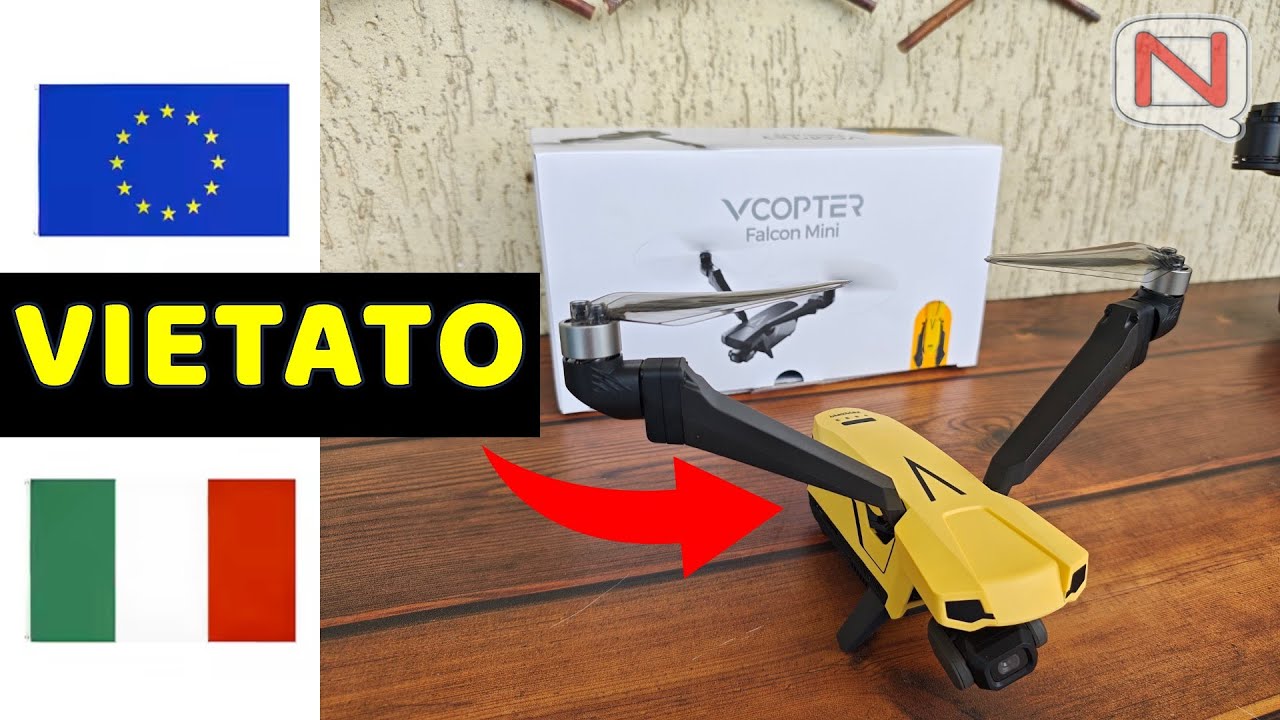 V-Copter Falcon Mini: perché NON puoi farlo volare in Italia - YouTube