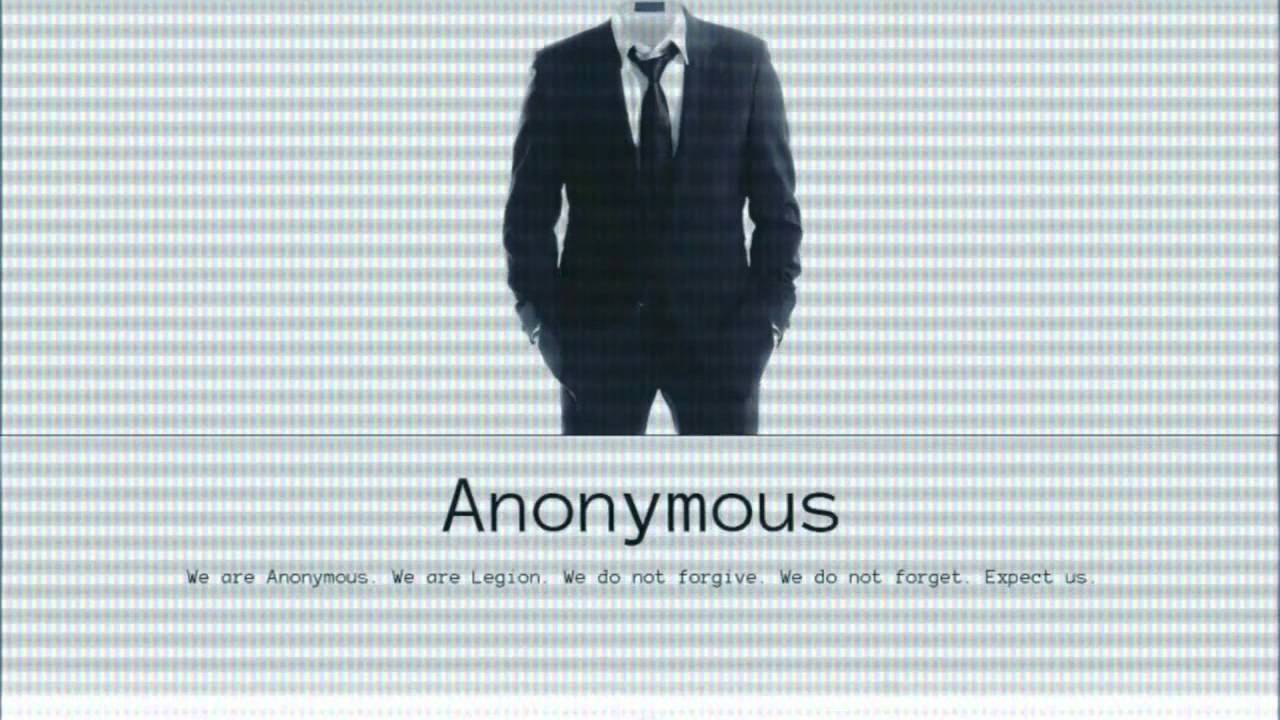 Anonymous message to facebook - YouTube