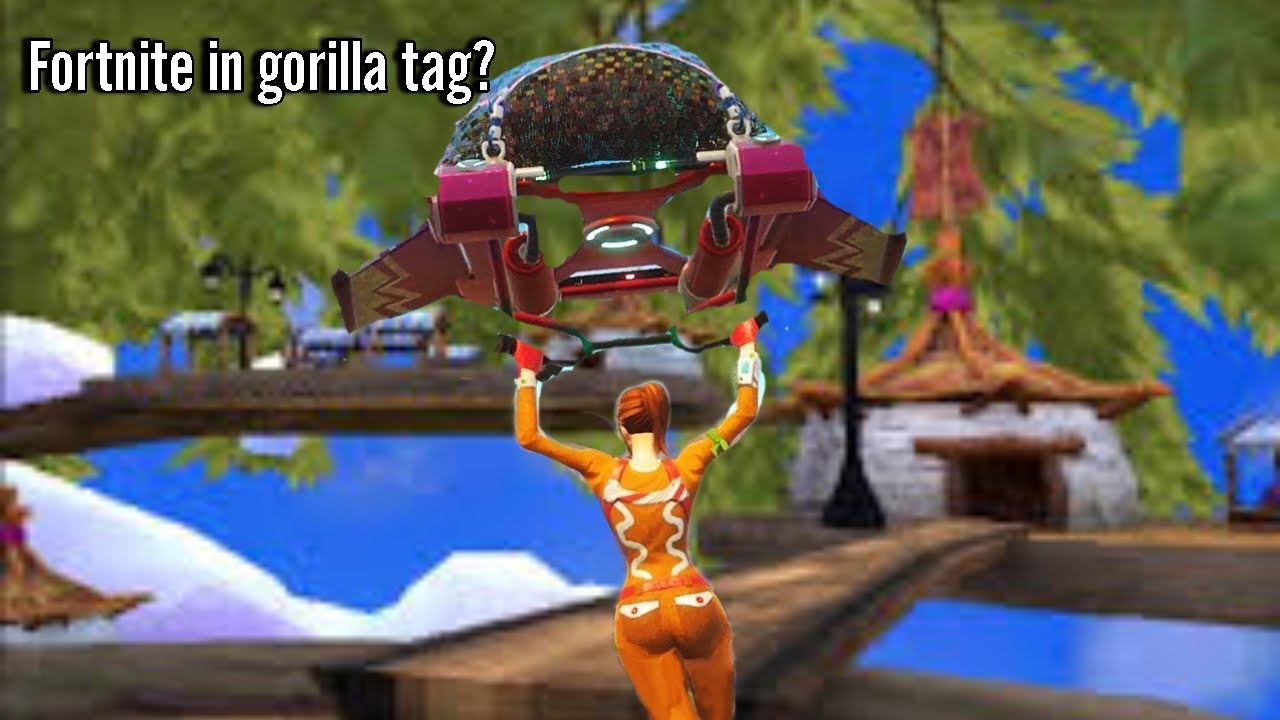 Fortnite in gorilla tag | clouds revamp and new rotation map - YouTube