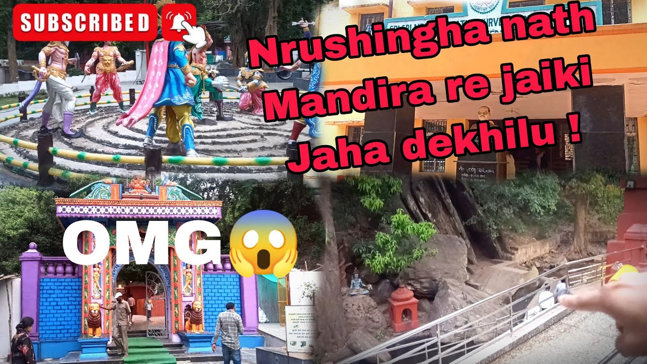 Nrushingha Nath Mandira Ra Ghatana⚠️|| Sandhya heigala || My first Vlog ...