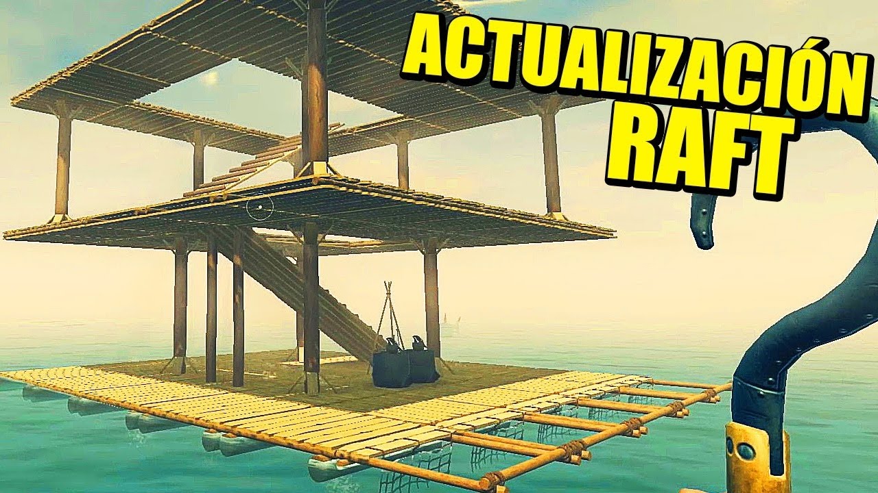 RAFT | TEXTURAS Y OBJETOS!! NUEVA ACTUALIZACIÓN 1.05 #3 - YouTube
