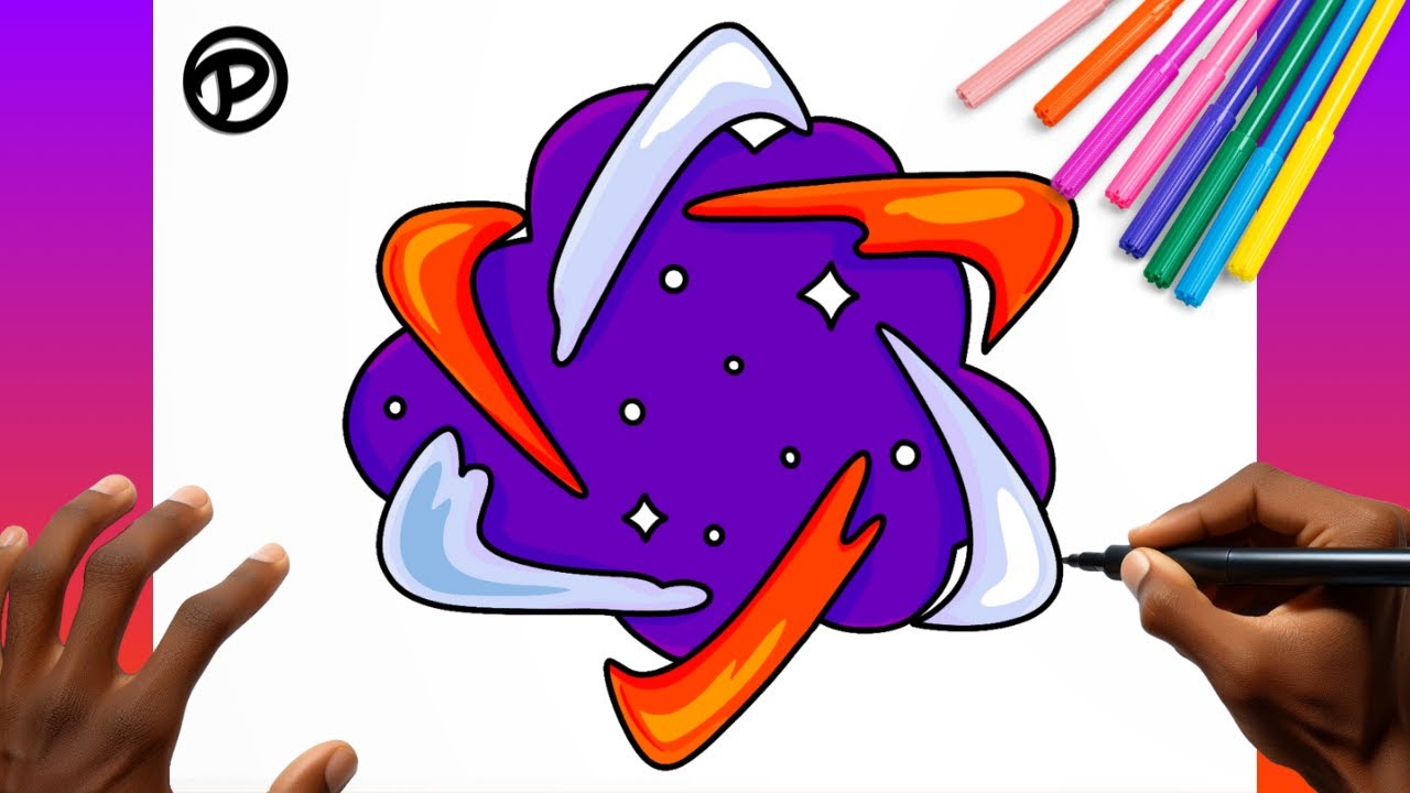 COMO DESENHAR O ELEMENTO DO DAVIZINHO DOS ROSAS - YouTube