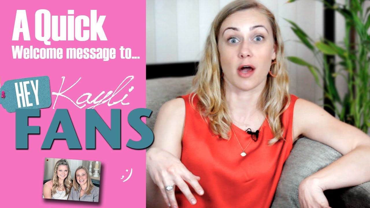 A welcome message to HeyKayli fans from Kati Morton! Healthy Mind ...