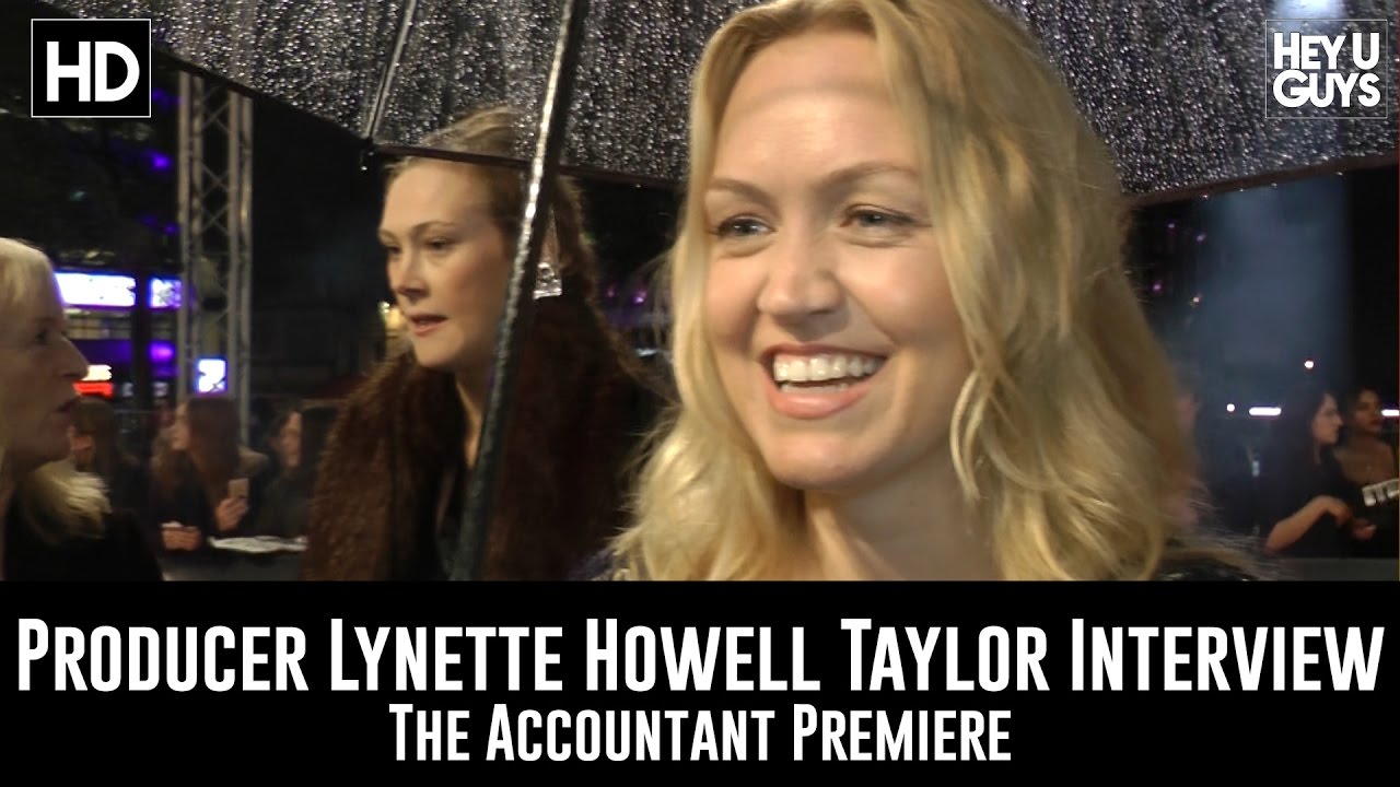 Producer Lynette Howell Taylor Premiere Interview - The Accountant ...