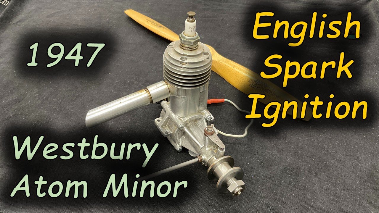 1947 Westbury Atom Minor MkIII Spark Ignition - 6cc Home Build Engine ...