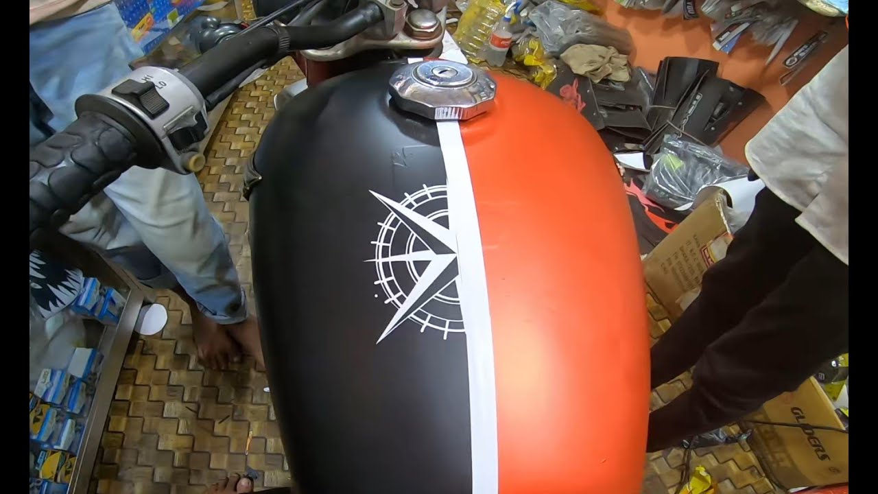 80CC Bike Custom Sticker Modification || Sylhet Rider's Hut || Sylhet ...