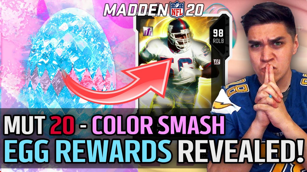 EASTER EGG REWARDS REVEALED!!! Color Smash Promo Deciphered | Madden 20 ...