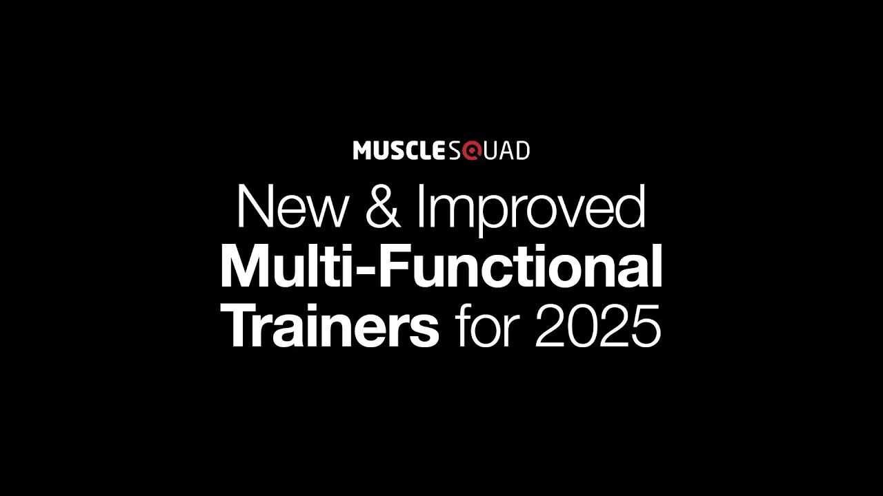 MuscleSquad Multi-Functional Trainers - new and improved for 2025 - YouTube