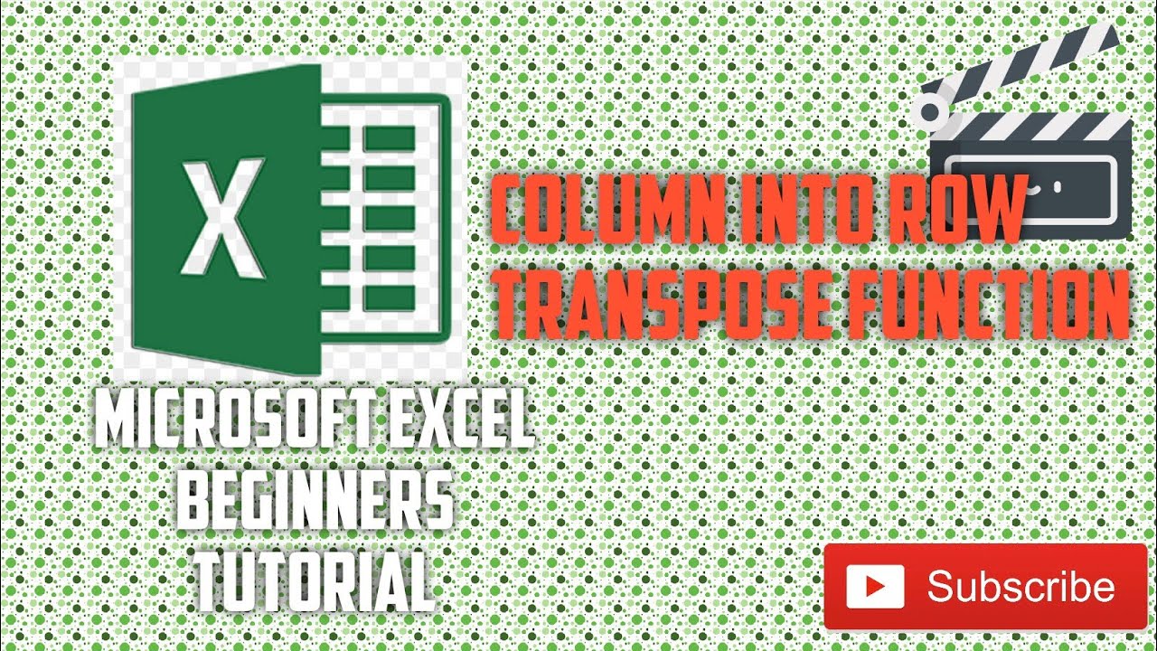 Convert Data In Column To Row In Excel Transpose Function 13 YouTube Convert Data In Column To Row In Excel Transpose Function 13 YouTube