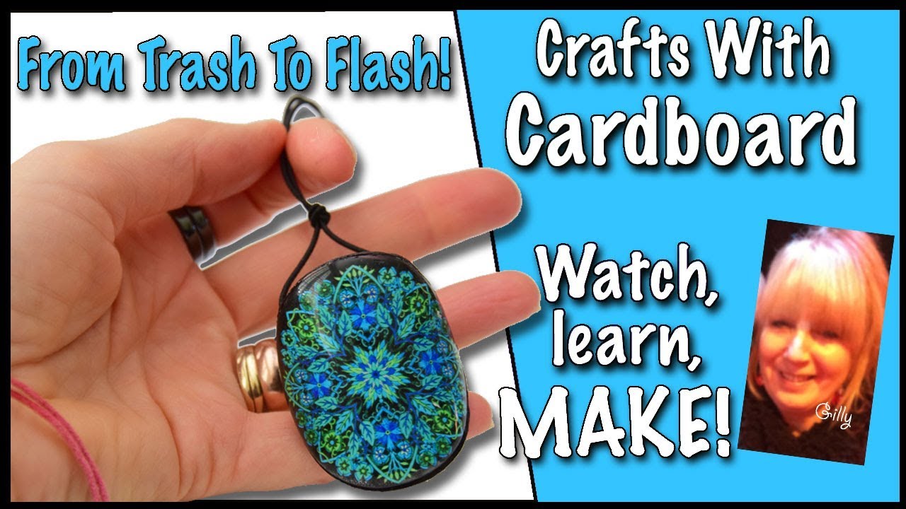 From Trash To Flash - Crafts With Cardboard - YouTube
