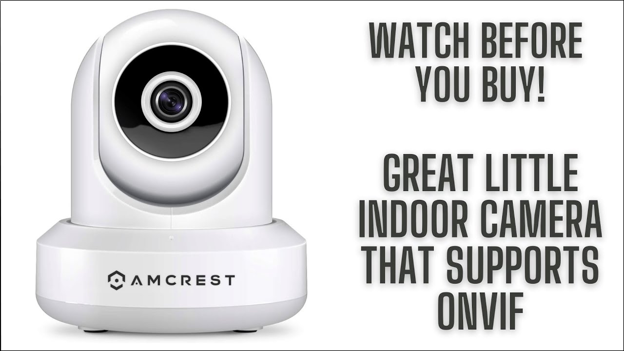Unboxing & First Impressions - Amcrest 1080p WiFi Camera: Indoor Pan ...