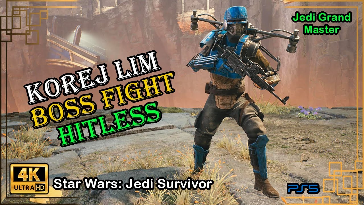 Star Wars: Jedi Survivor [Boss Fight] - Korej Lim (Hitless/No Damage ...