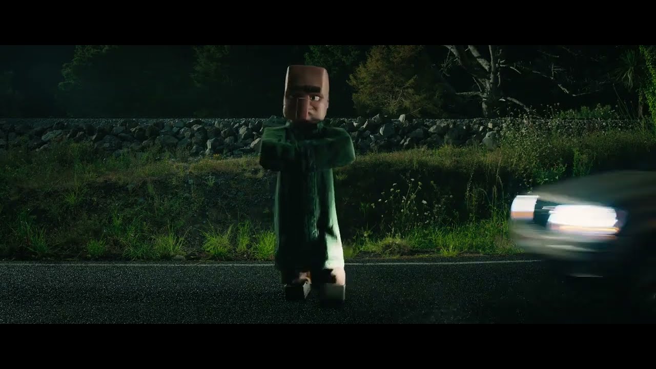 Minecraft Movie Villager Scene Extended (REAL) - YouTube