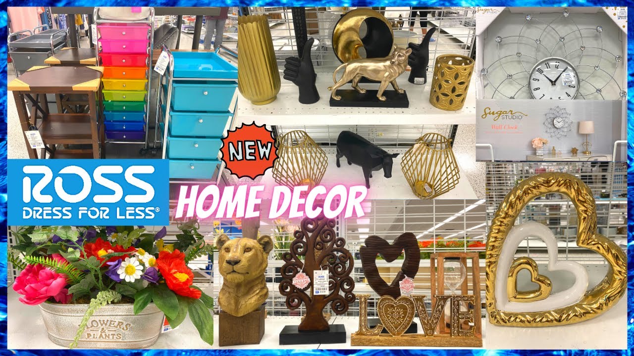 Ross Dress For Less ️ HOME DECOR FOR LESS 🔥 | Virtual Shopping - YouTube
